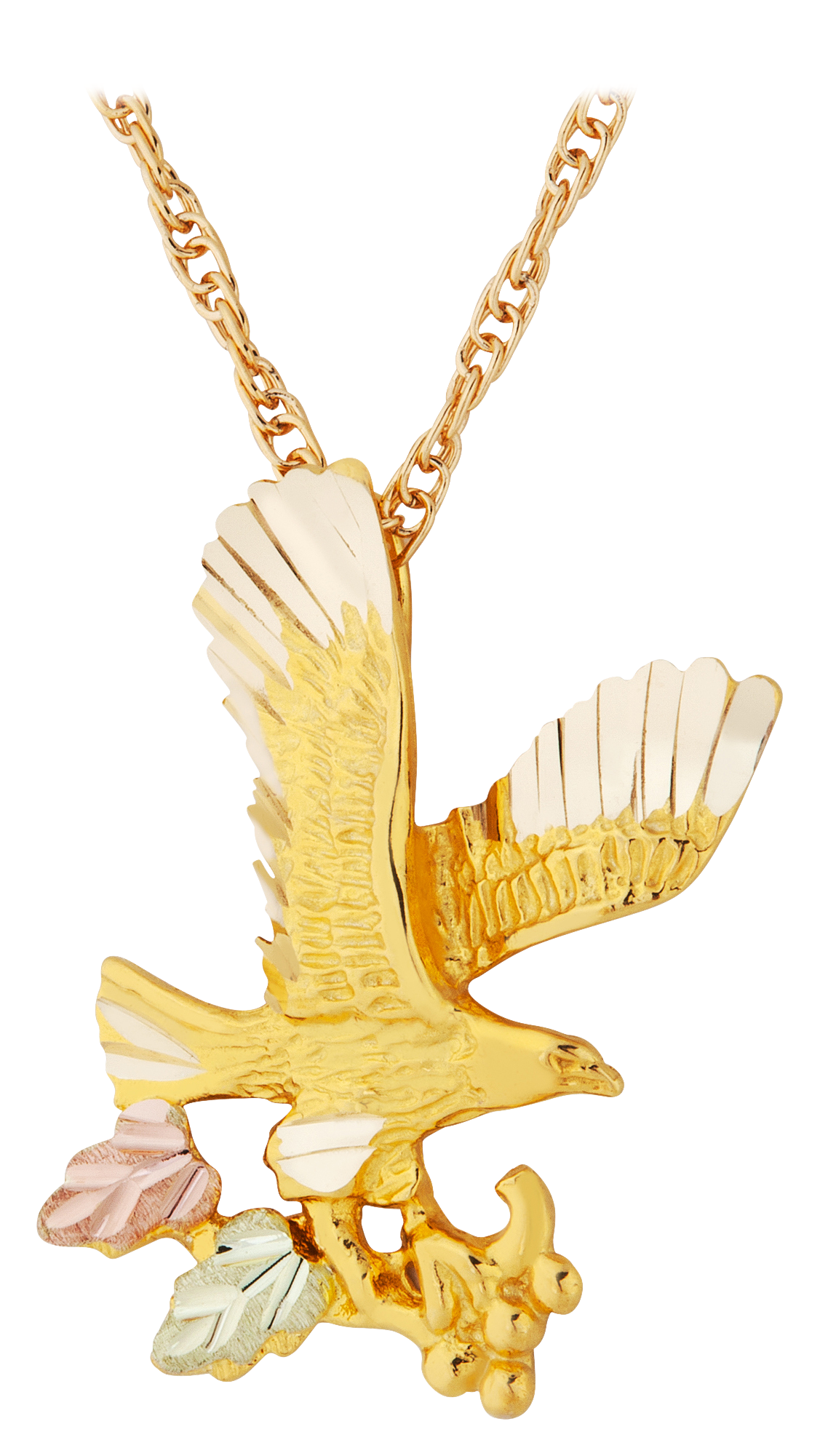 Black Hills Gold 10K Gold Eagle Necklace | Cabela's